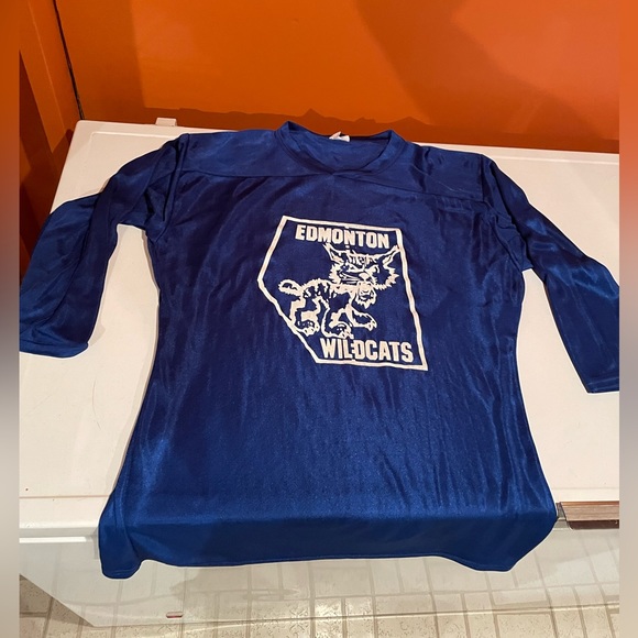 Athletic Knit | Shirts | Vintage Edmonton Wildcats 39 Jersey Us Xl ...